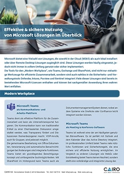 CAIRO AG | Fachinformationen