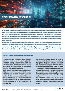 CAIRO AG | Fachinformationen